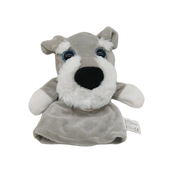KELLY TOYS | Toys | Husky Puppy Dog Puppet Kellytoy Plush Gray White ...